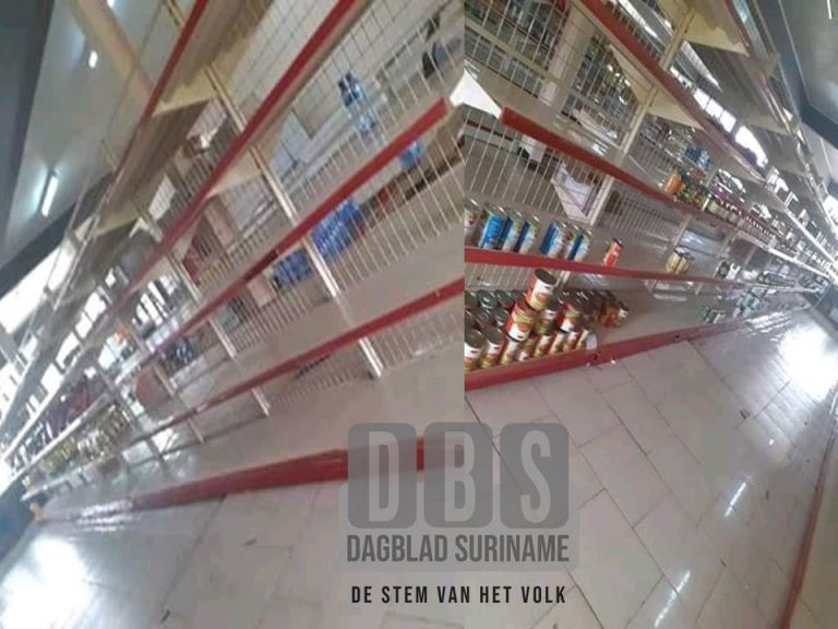 Lege rekken in supermarkten zorgen voor meer paniek – Dagblad Suriname