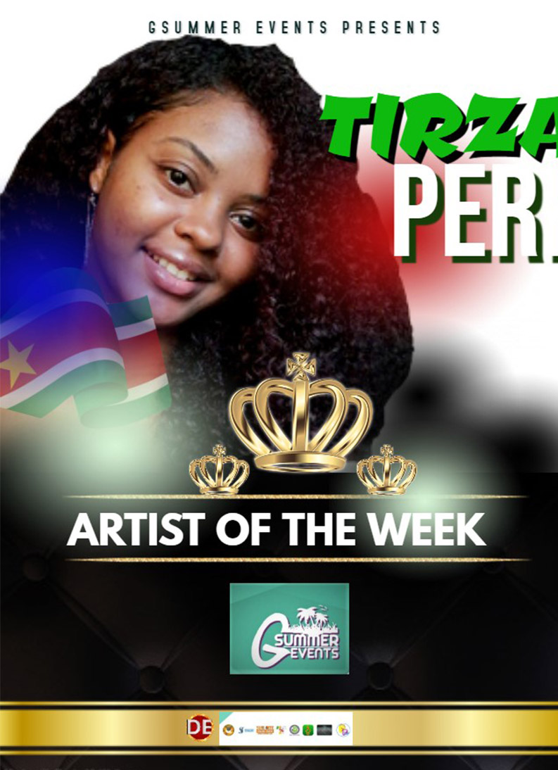 Tirza Perk is 4e Artist of the Week In 2020 – Dagblad Suriname