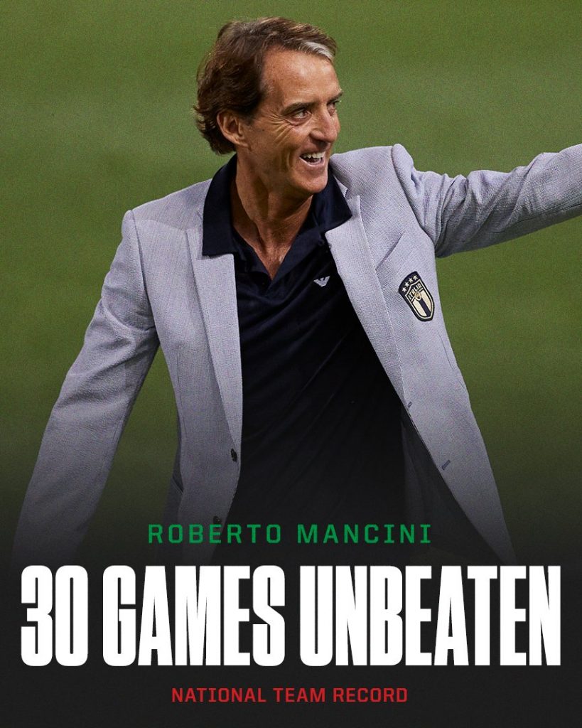 Coach Manchini van Italië op EK-voetbal: ‘Alle spelers hebben geweldige ...