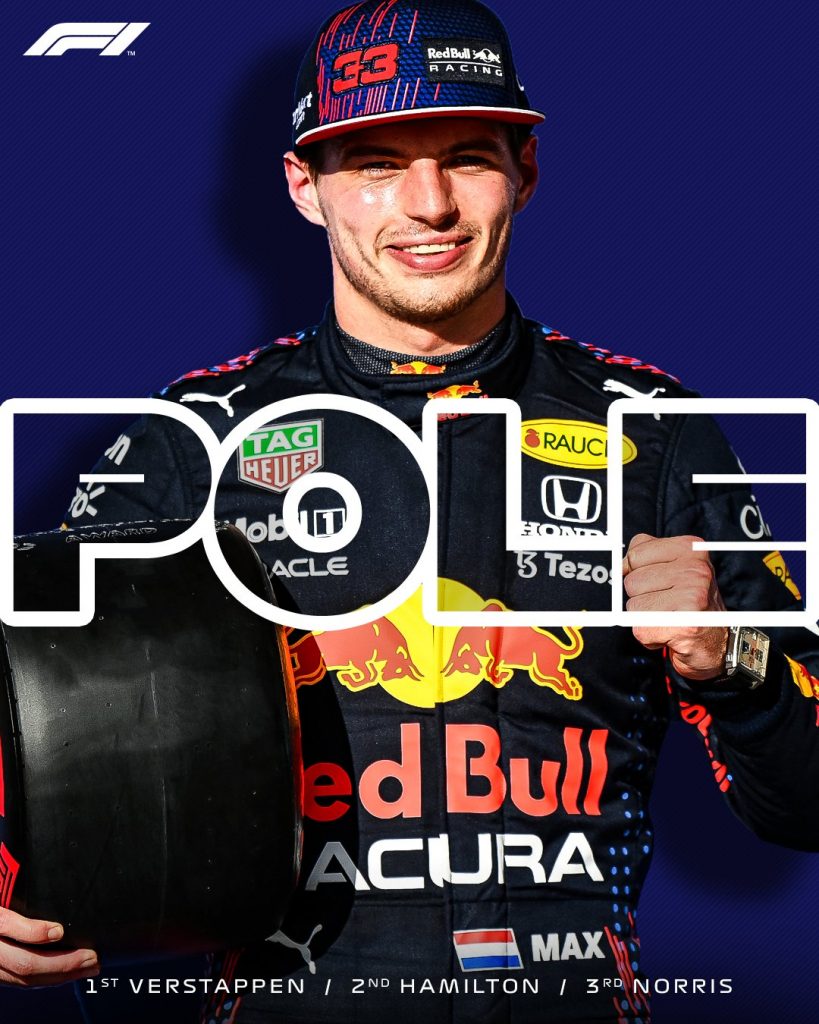 Max Verstappen deelt met polepositie in Abu Dhabi eerste tik uit aan Hamilton – Dagblad Suriname
