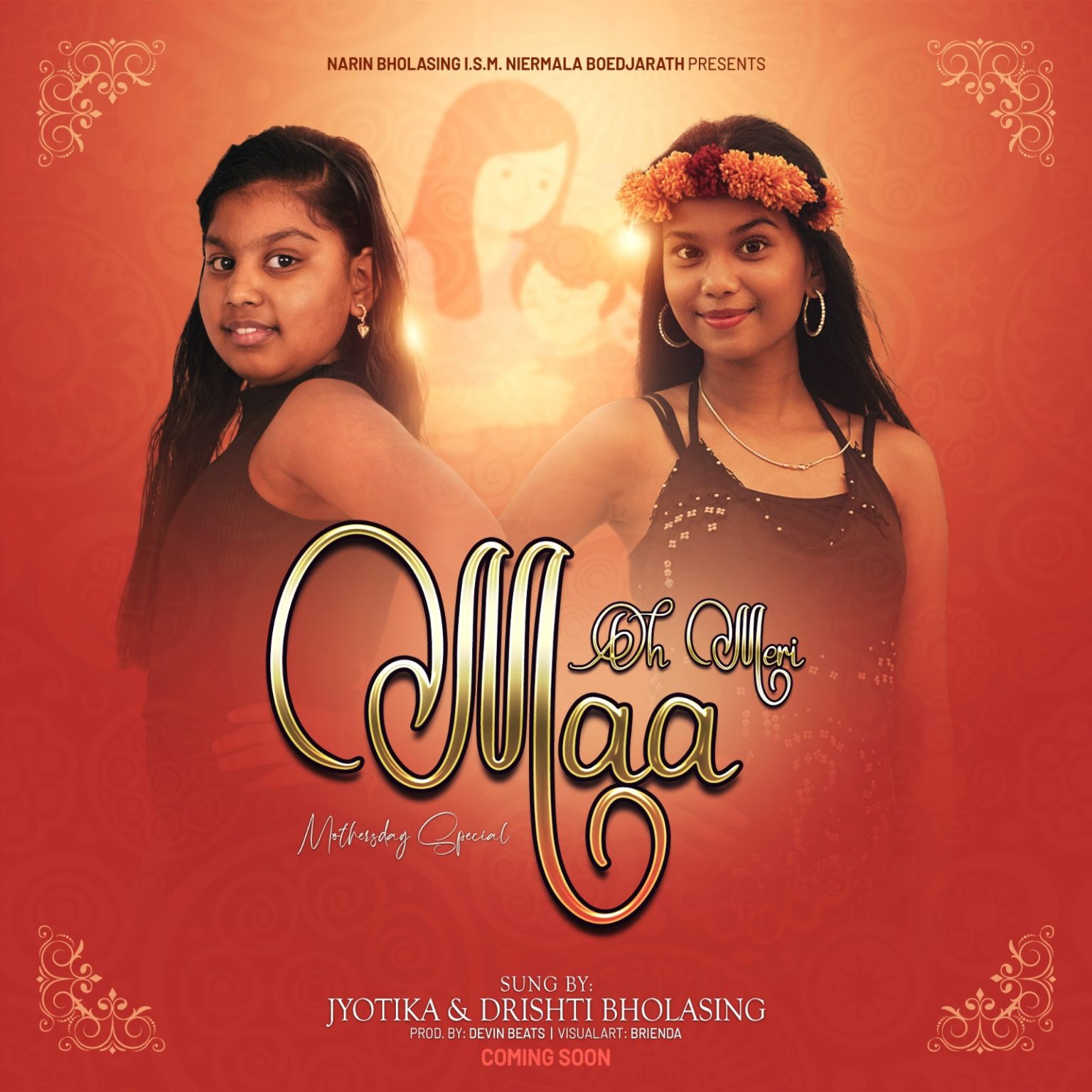 Cover ‘Oh Meri Maa’ van zussen Jyotika en Drishti Bholasing – Dagblad ...