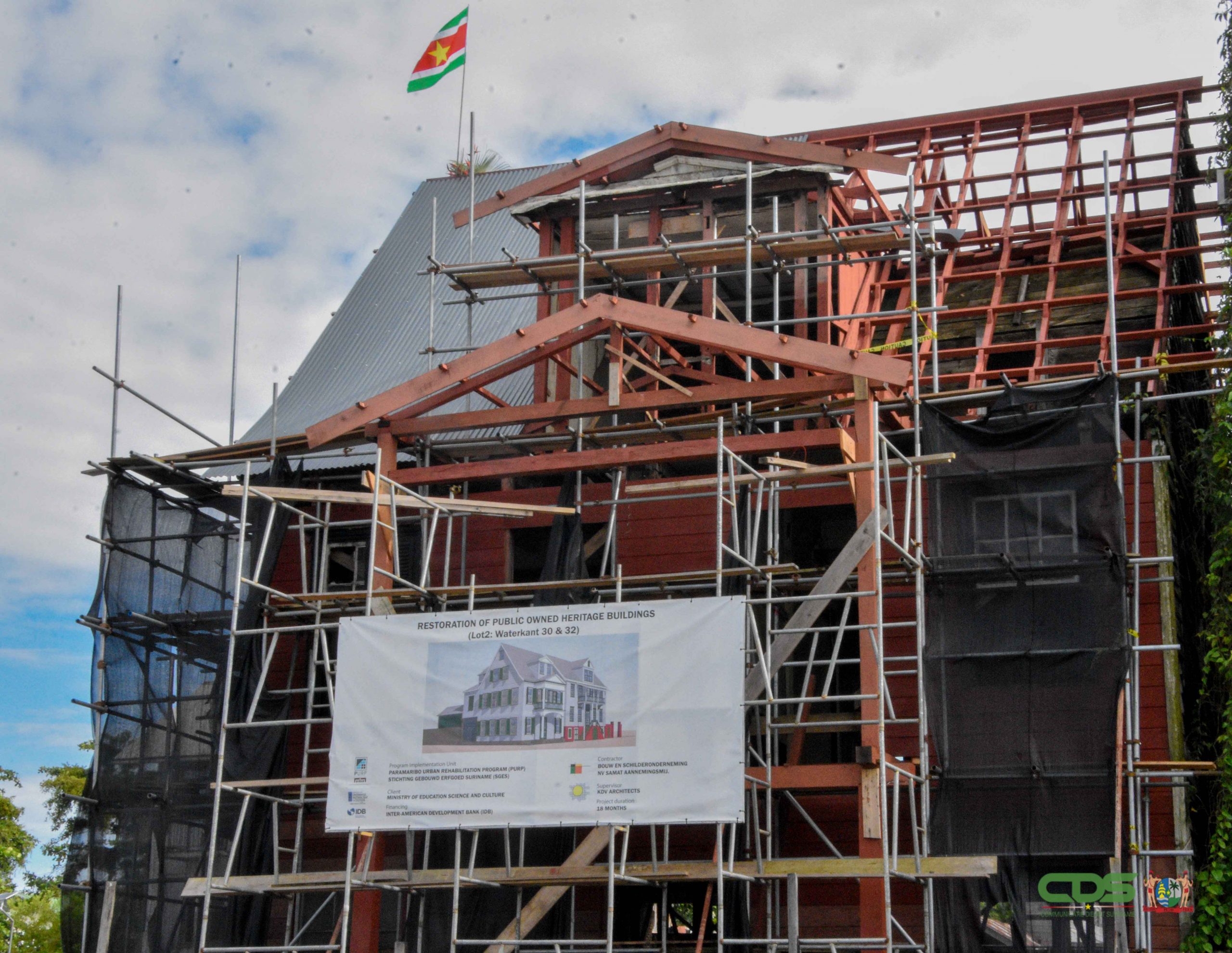 Panden SoZaVo krijgen PURP-opknapbeurt – Dagblad Suriname