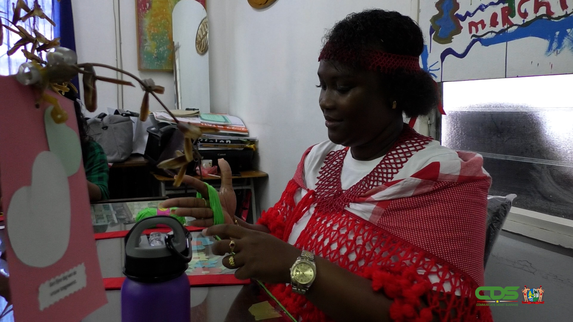 Expositie inheemse en Javaanse cultuur bij directoraat Cultuur ...