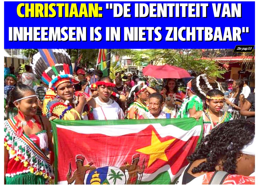Christiaan: “De identiteit van inheemsen is in niets zichtbaar ...