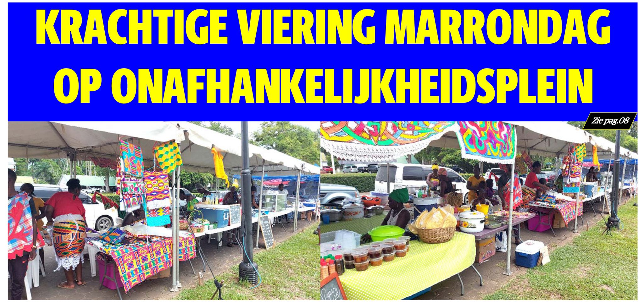 Krachtige viering Marrondag op Onafhankelijkheidsplein – Dagblad Suriname
