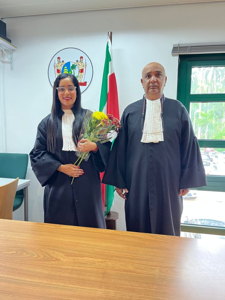 Fungerend griffier Rachna Priscilla Jagroep beëdigd – Dagblad Suriname