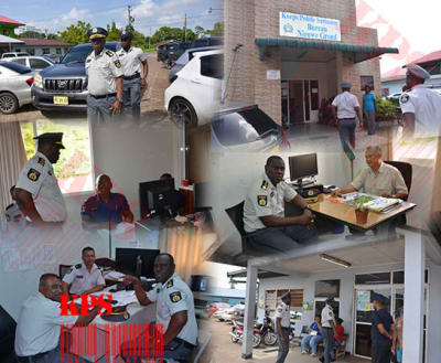 Waarnemend Korpschef bezoekt politiebureaus in Paramaribo en Wanica ...