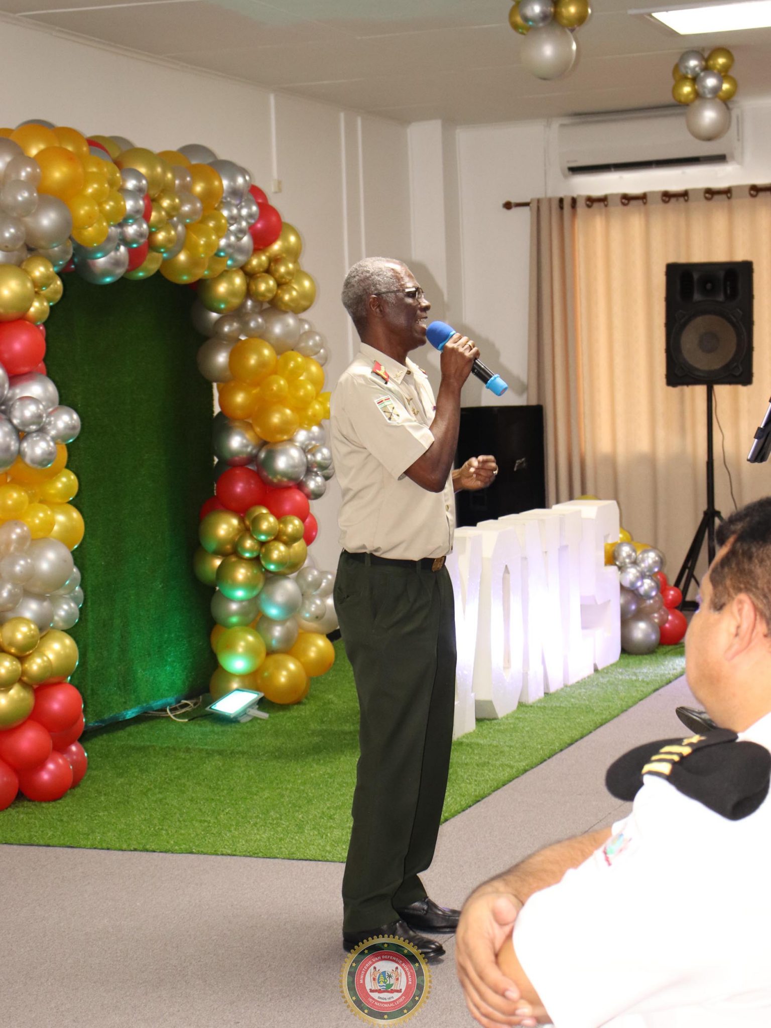 Gezellige jaarafsluiting Vereniging Officieren Nationaal Leger Suriname ...