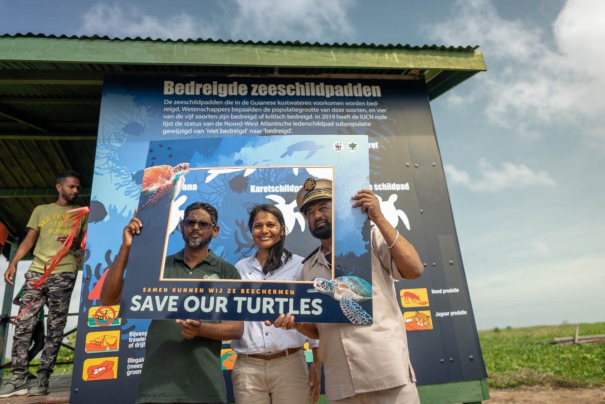 WWF Guianas: Educatiecentrum te Braamspunt en Galibi opgeknapt en weer ...