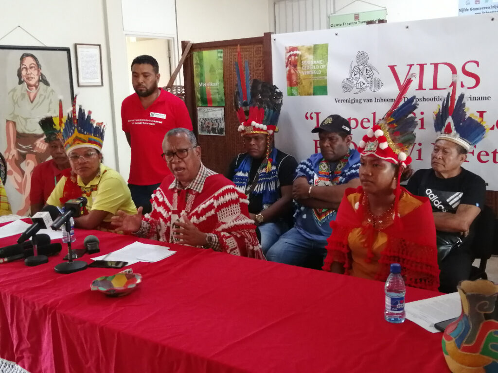 Inheemsen zullen niet stilzitten en toekijken – Dagblad Suriname