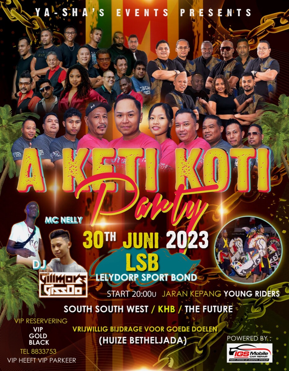 Ya – Sha’s Events houdt een Keti Koti Party – Dagblad Suriname