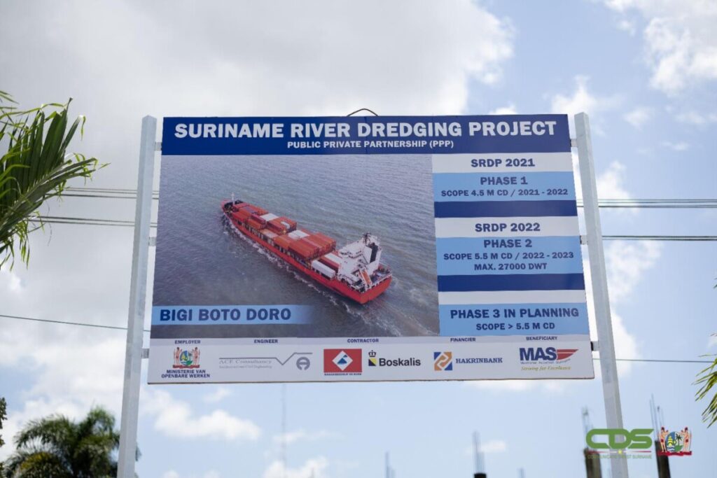 Minister Nurmohamed: “Met vertrouwen en goed bestuur baggerproject ...