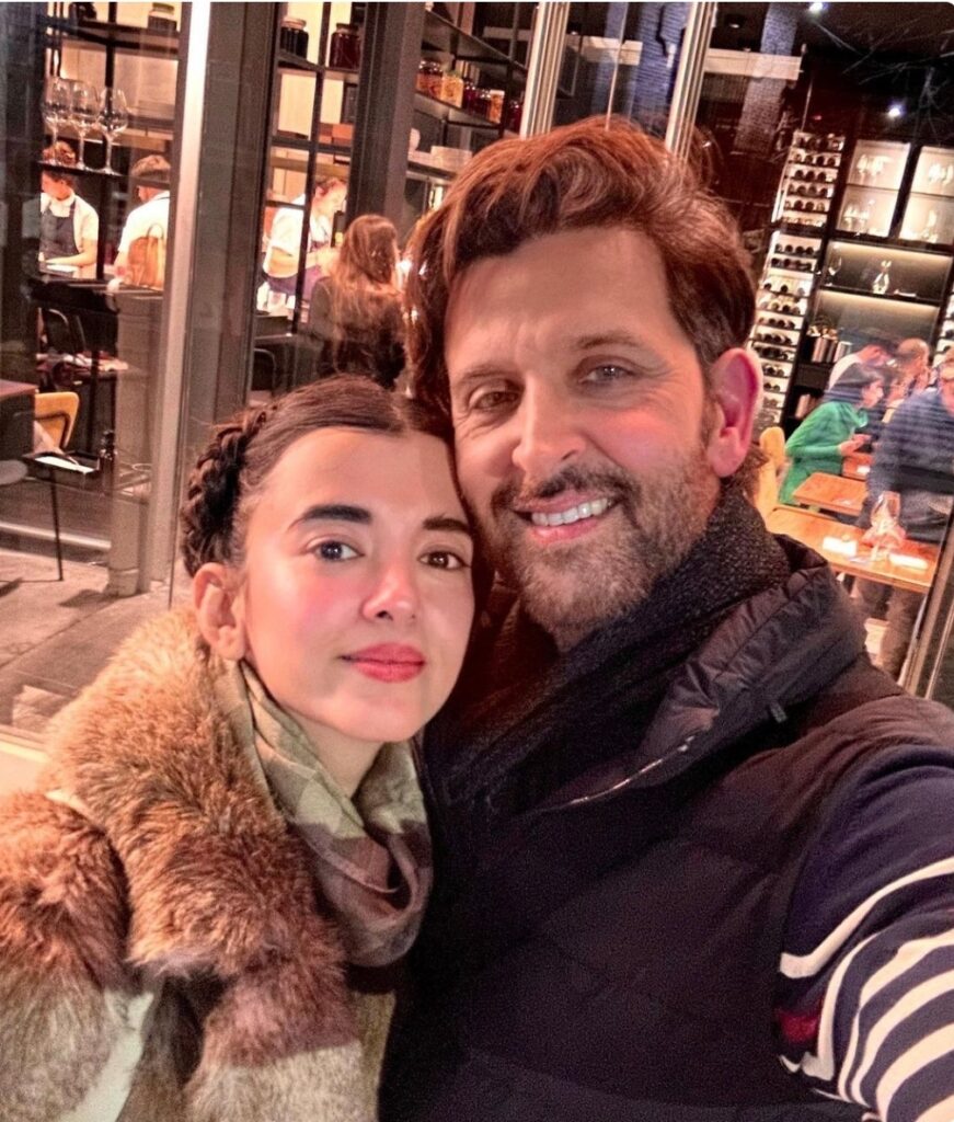 De prachtige ‘selfie’ van Saba Azad met Hrithik Roshan heeft de ...
