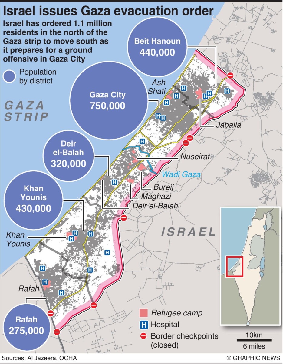 Israël beveelt inwoners van Gaza te evacueren – Dagblad Suriname