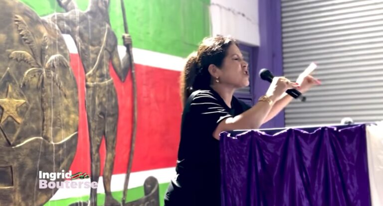 NDP-ondervoorzitter Ingrid Bouterse-Waldring: “Deze regering moet weg ...