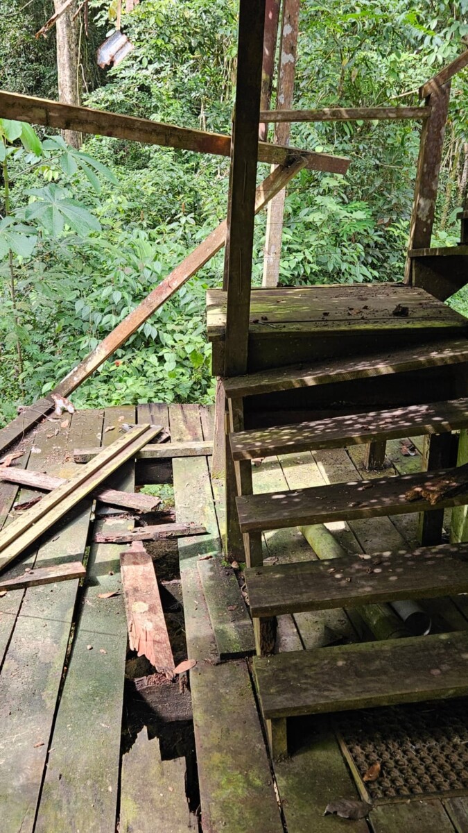 Instortingsgevaar logeerfaciliteiten op Fungu Eiland door jarenlange ...