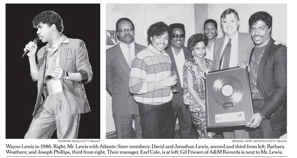 Wayne Lewis, zanger van ‘Atlantic Starr’, overleden op 68-jarige ...