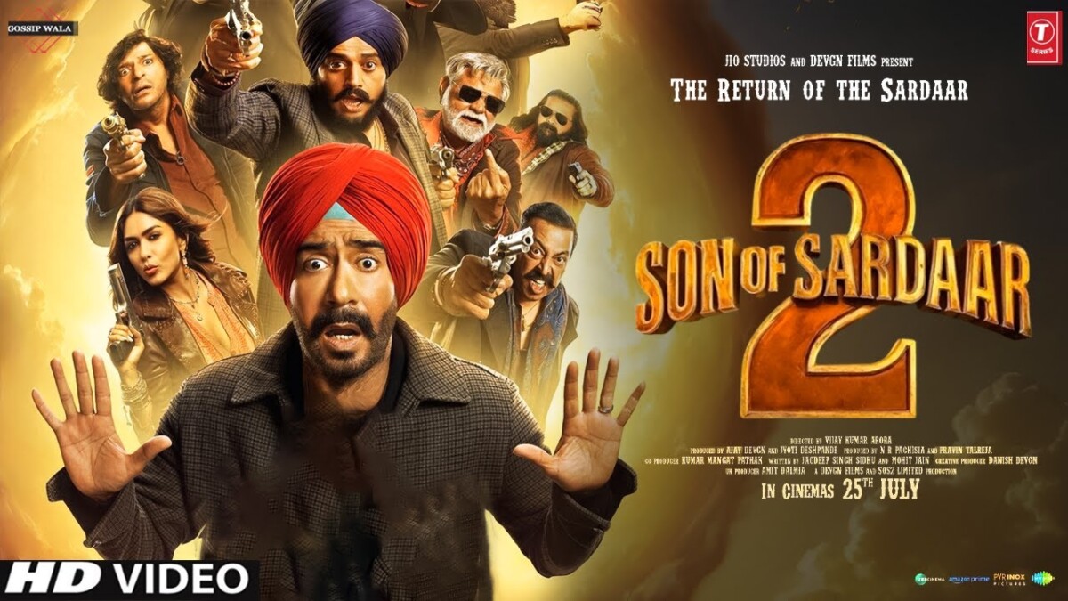 Teleurstellende start verwacht voor ‘Son Of Sardaar 2’ met Ajay Devgn ...