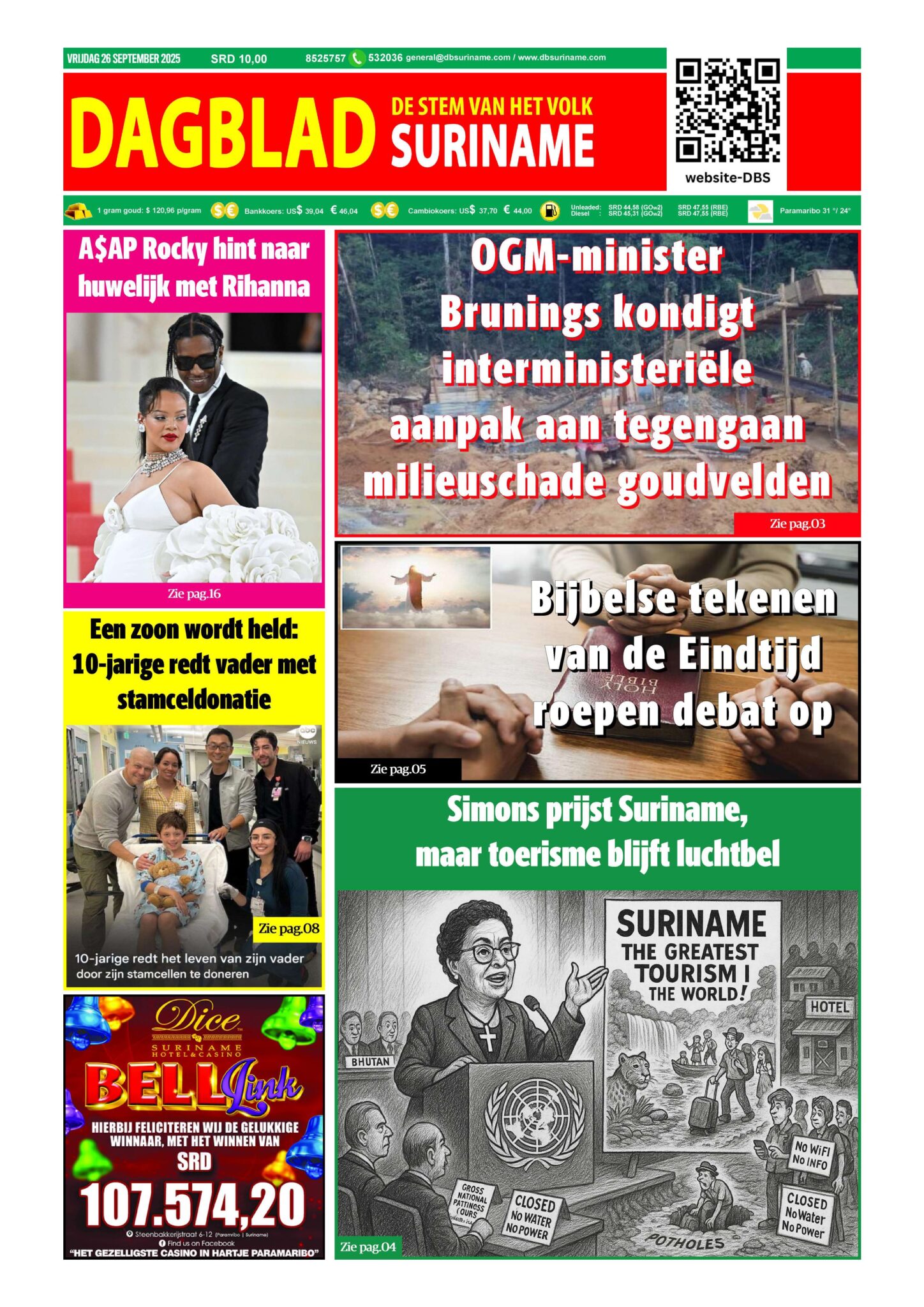 DSB verhoogt per 1 mei contante opname limiet tot SRD 10.000 – Dagblad ...