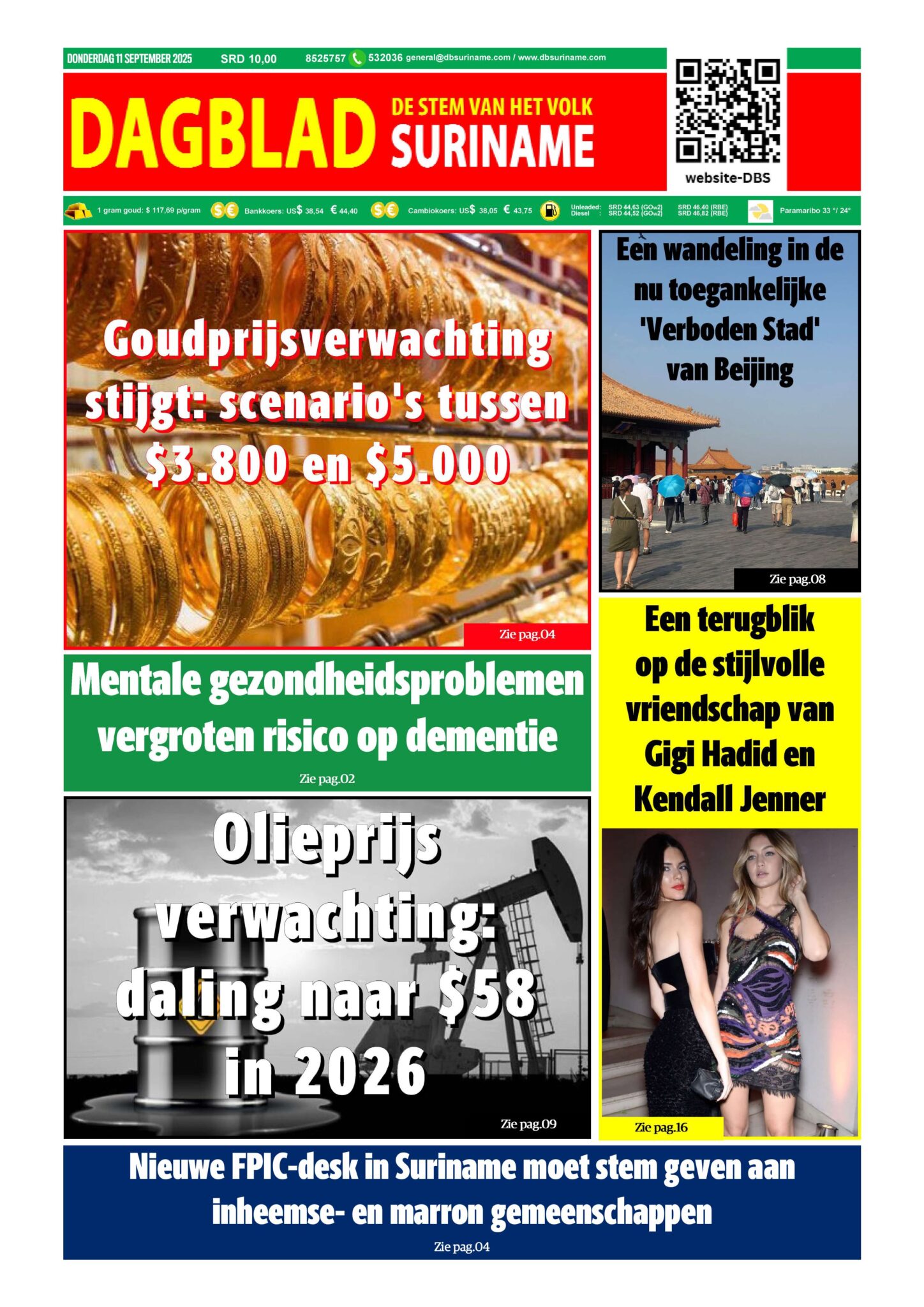 Telesur en ….. teleSUR – Dagblad Suriname