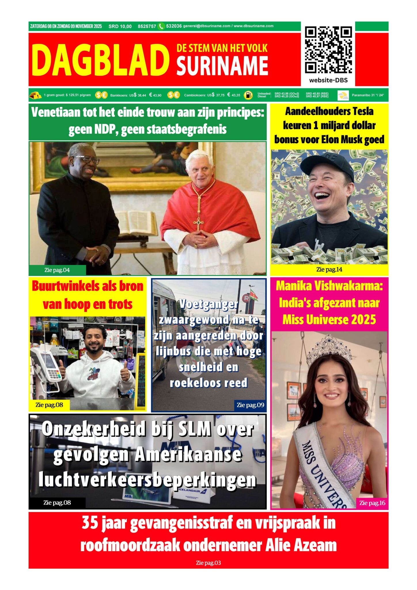 SOUTHCOM-commandant bezoekt Paramaribo – Dagblad Suriname