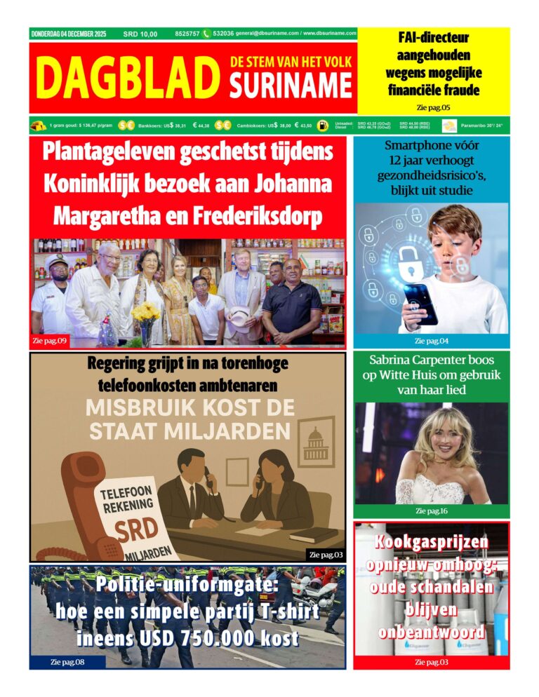 Maxima gaat in stijl de Surinaamse zon tegemoet – Dagblad Suriname